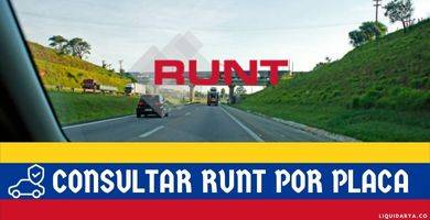 ᐈ Consultar Runt por Placa ♻️【 Guía Fácil